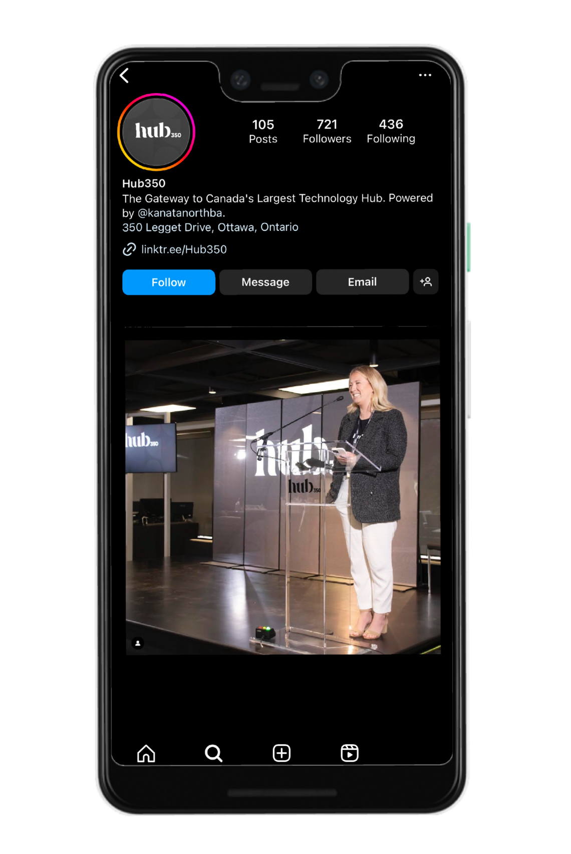 Hub350 Grand Opening and Provincial Announcement — Syntax Strategic