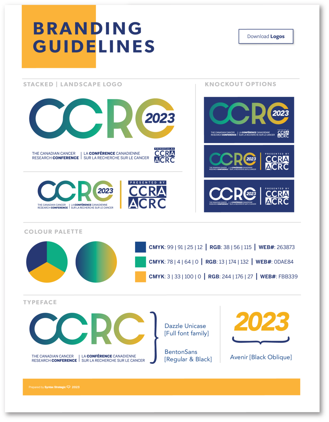 Canadian Cancer Research Alliance — Syntax Strategic